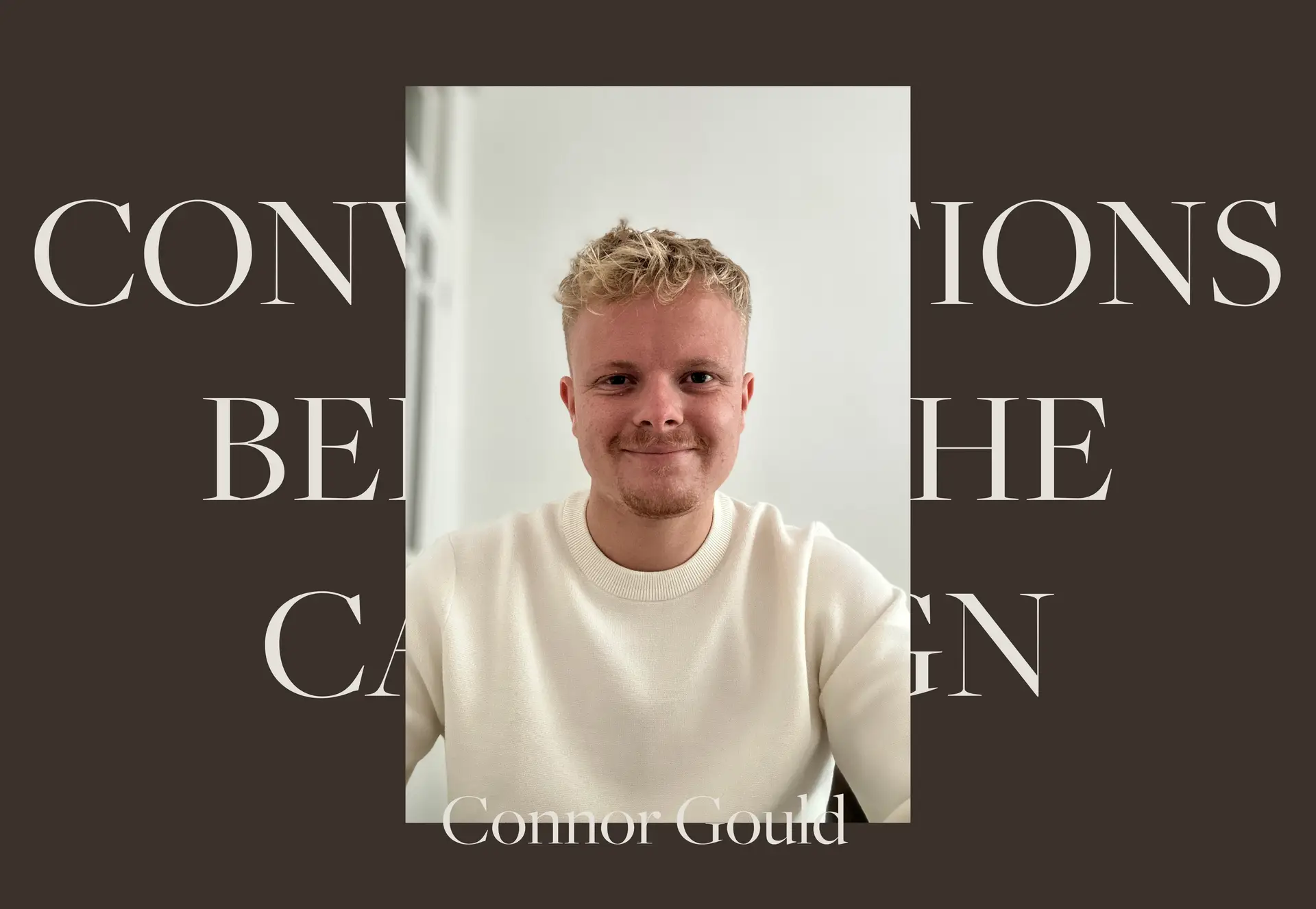An interview with Cadbury Brand Manager, Connor Gould — Because of ...