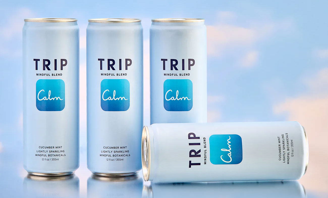 TRIP Drinks and Mindfulness App, Calm, Strengthens Mission to Help ...